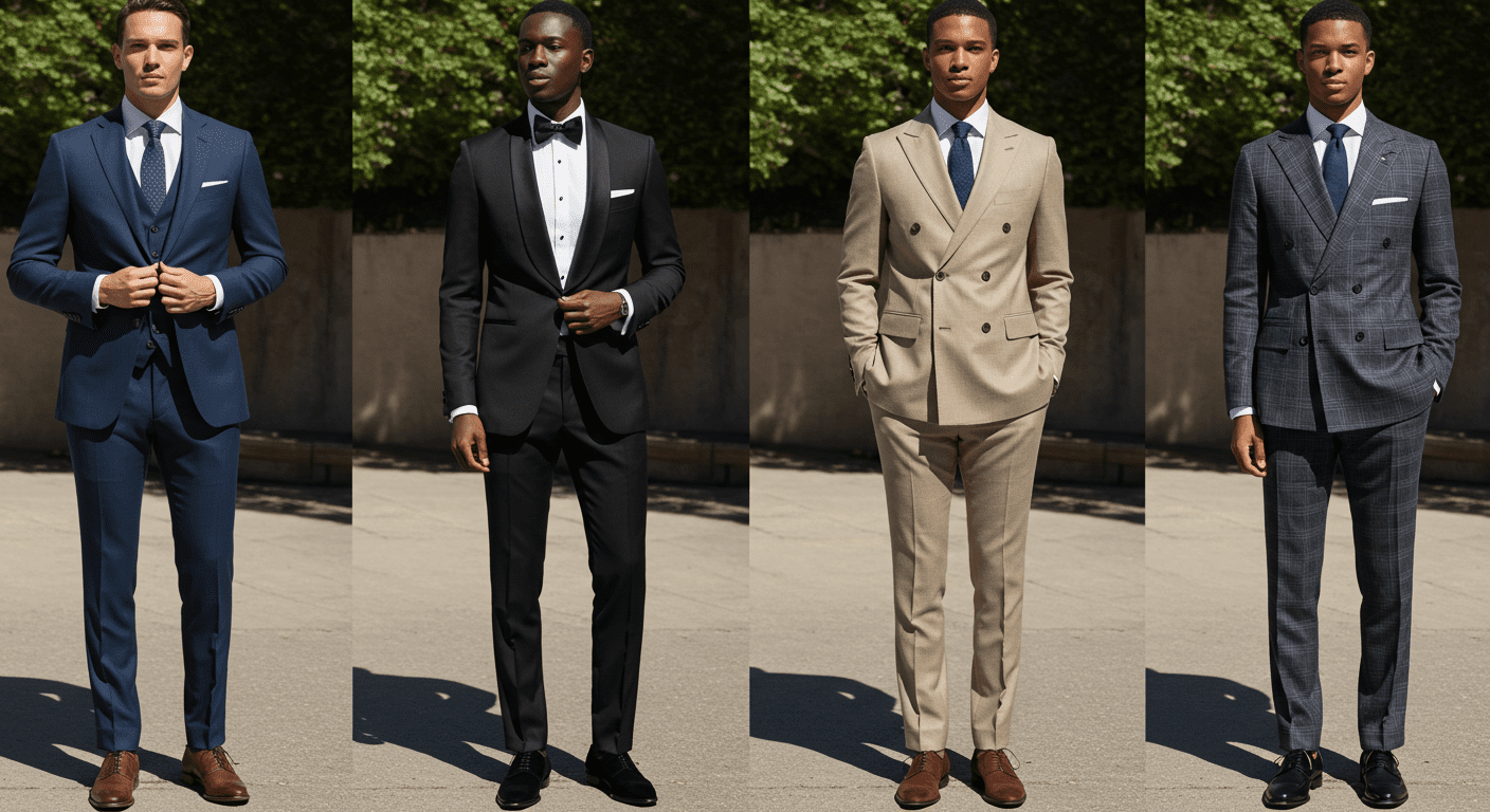 What Types of Men's Suits Are in Style? | Dononman